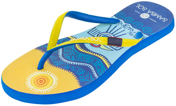 Samba Sol Women's Countries Collection Belize Flip Flop | Samba Sol
