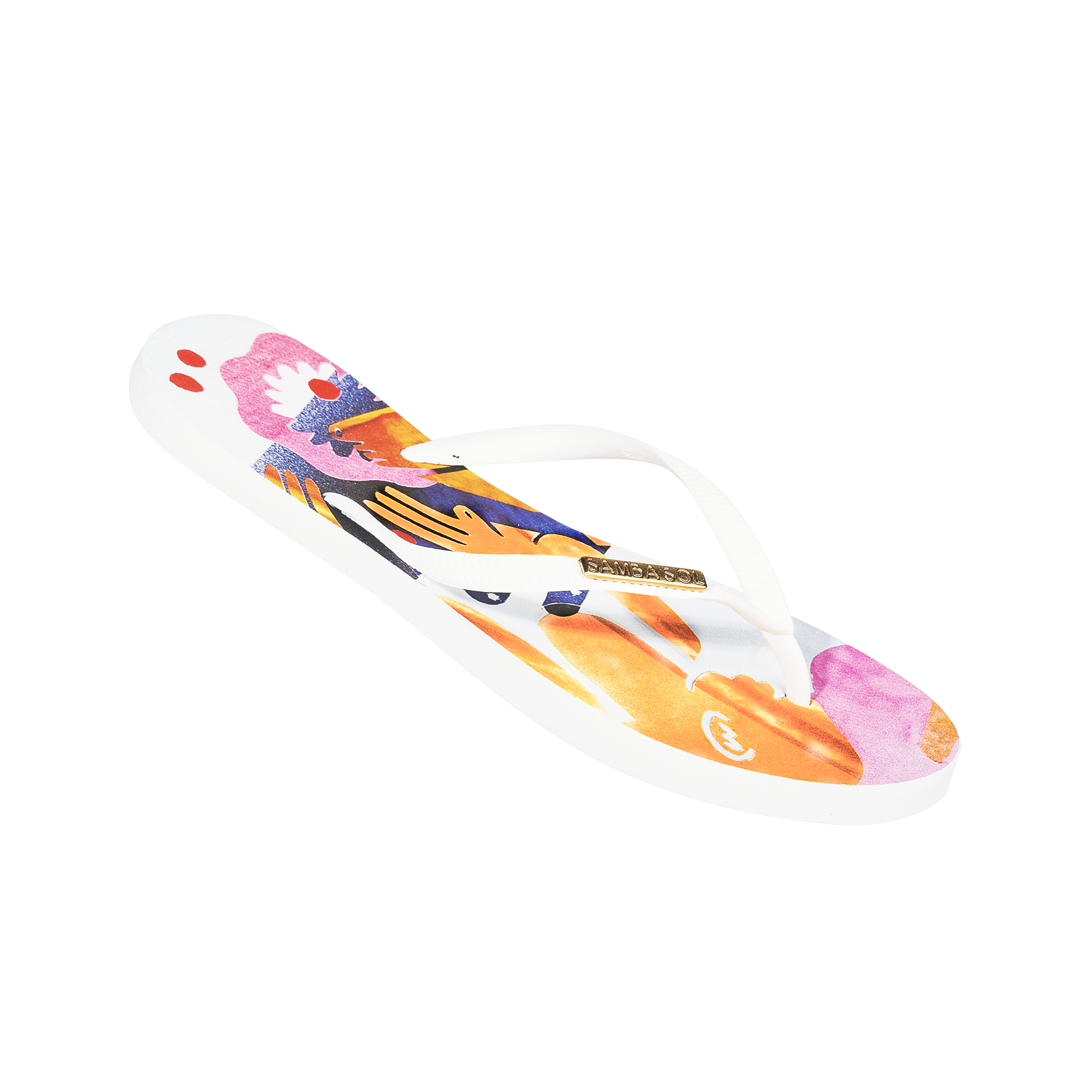 Samba Sol Women's YoungArts Collection Nadia Wolff Flip Flops | Samba Sol