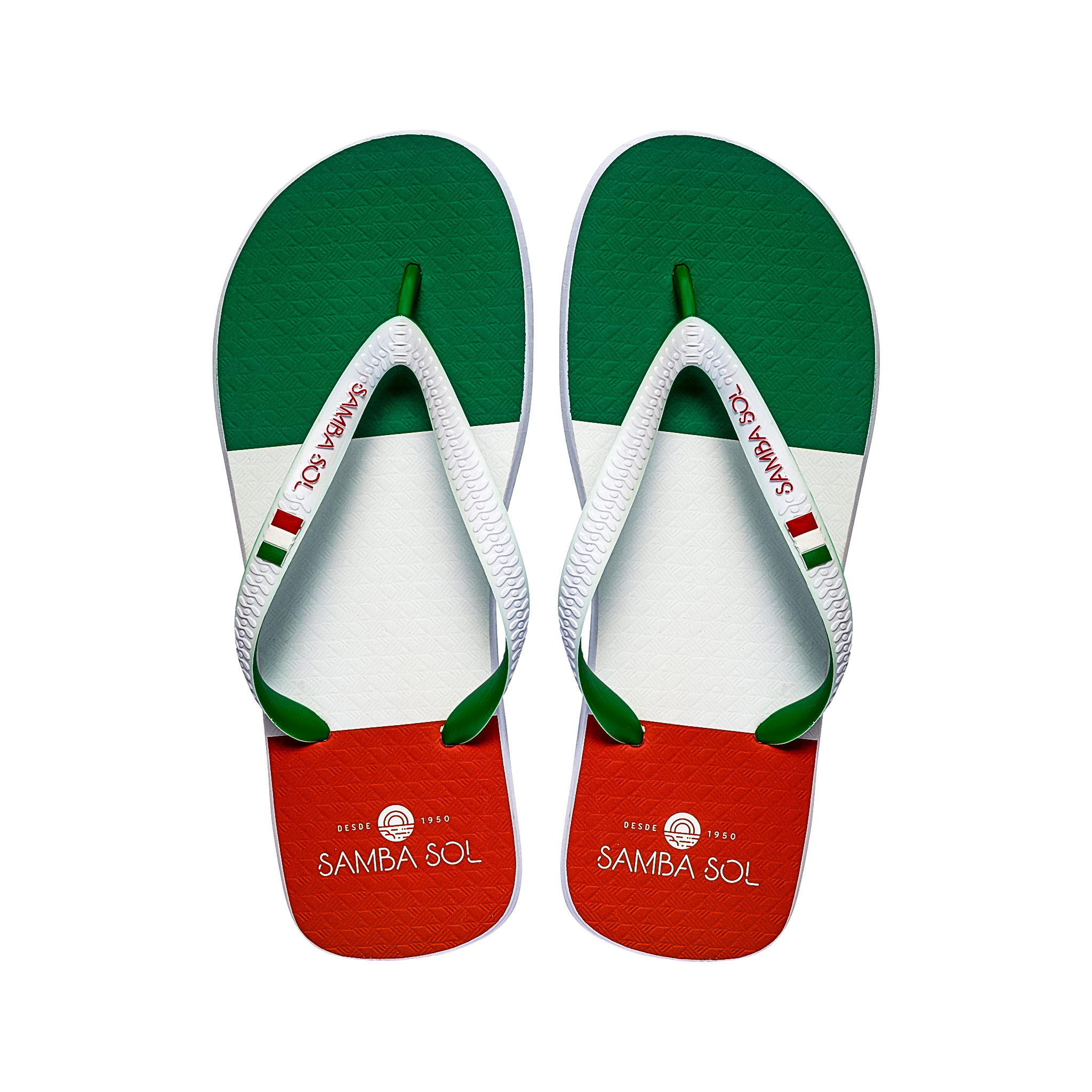 Samba Sol Men's Countries Collection Italy Flip Flops | Samba Sol