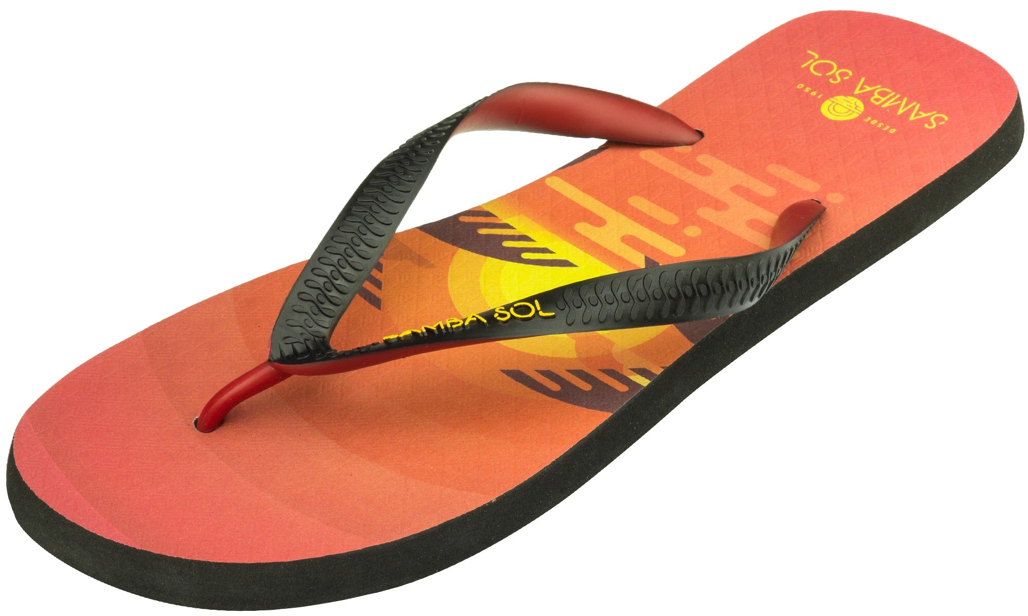 Samba Sol Men’s Beach Collection Sunset Flip Flops | Samba Sol