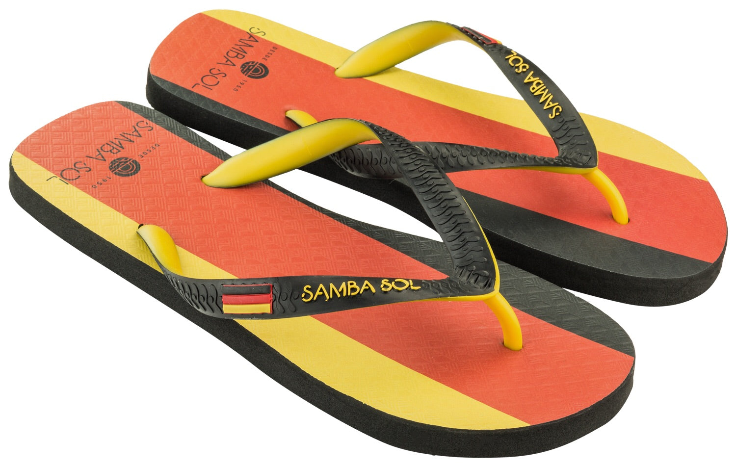 Samba Sol Men's Countries Collection Germany Flip Flops | Samba Sol